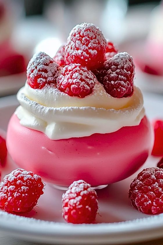 Fresh Raspberry Cloud Mousse