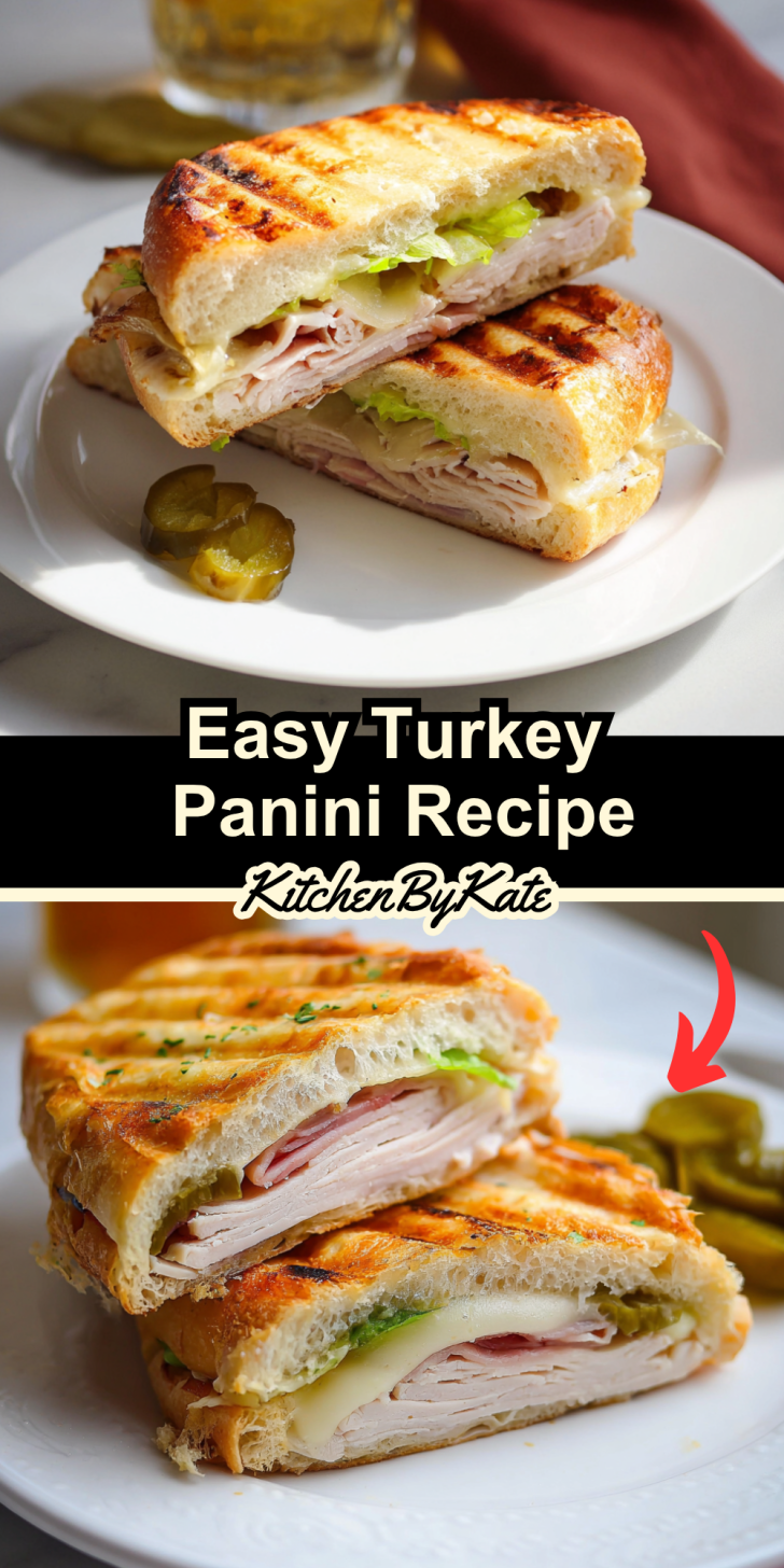 Easy Turkey Panini Recipe