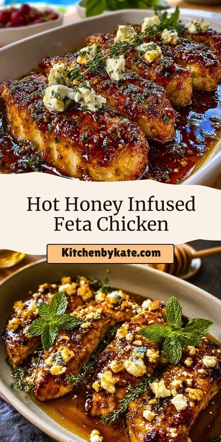 Hot Honey Infused Feta Chicken