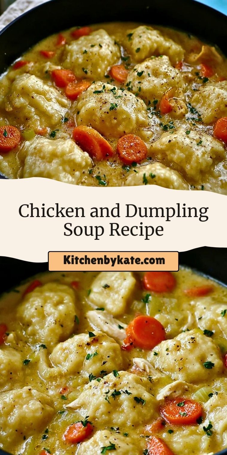 Chicken and Dumpling Soup Recipe