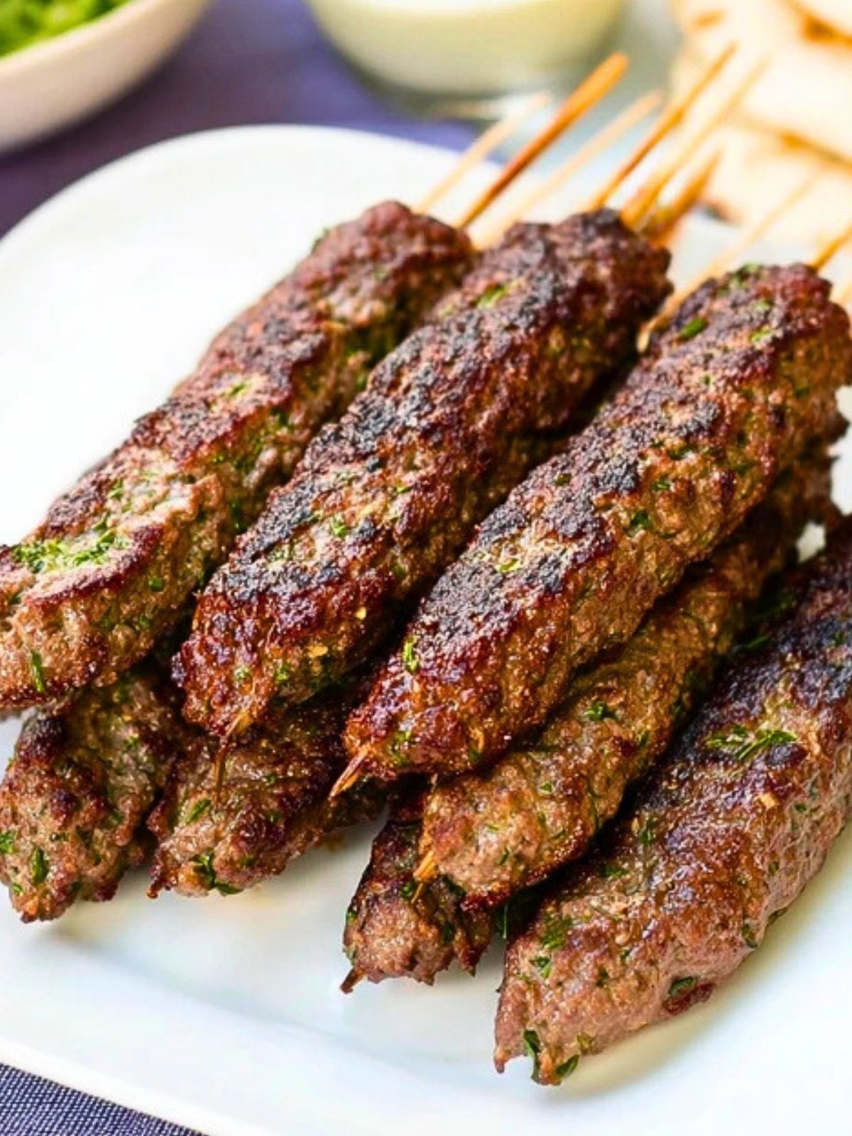 Beef Kafta Kebabs