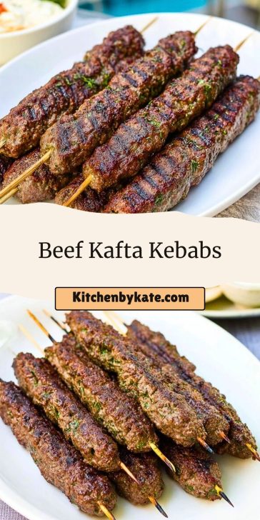 Beef Kafta Kebabs