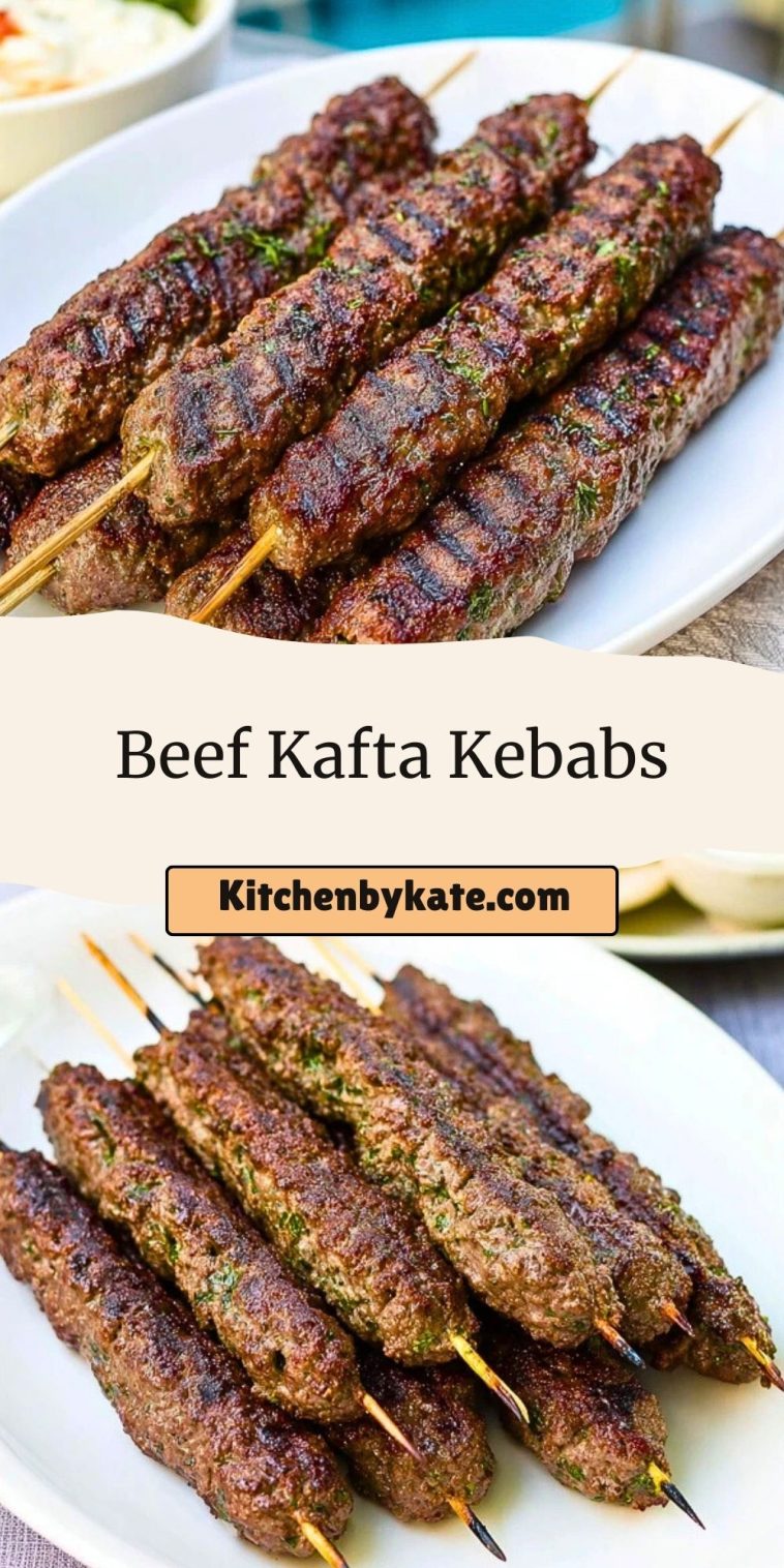 Beef Kafta Kebabs