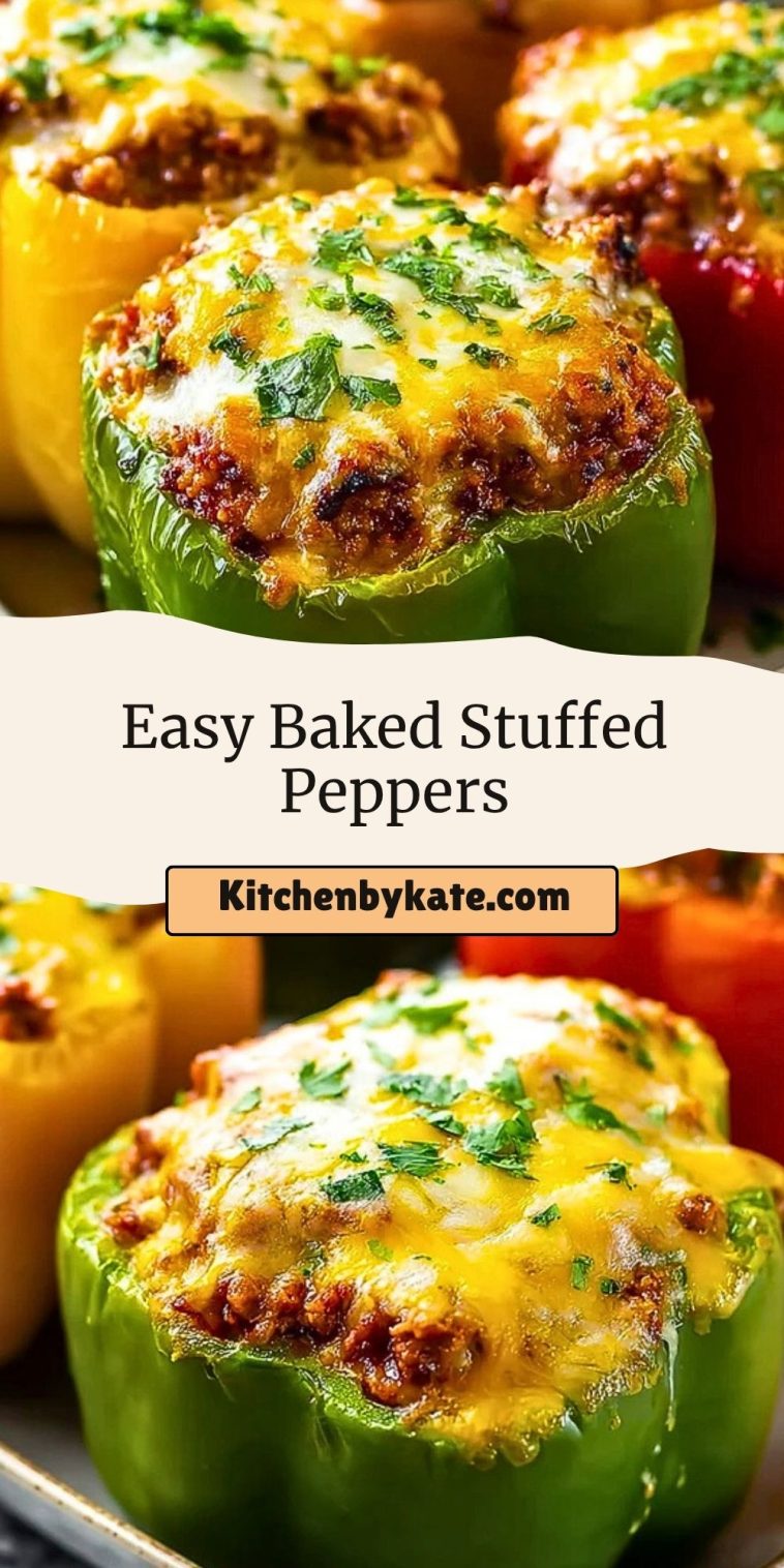 Easy Baked Stuffed Peppers