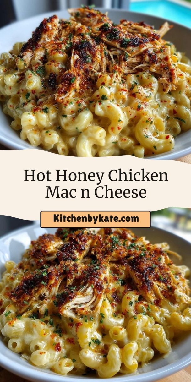Hot Honey Chicken Mac N Cheese