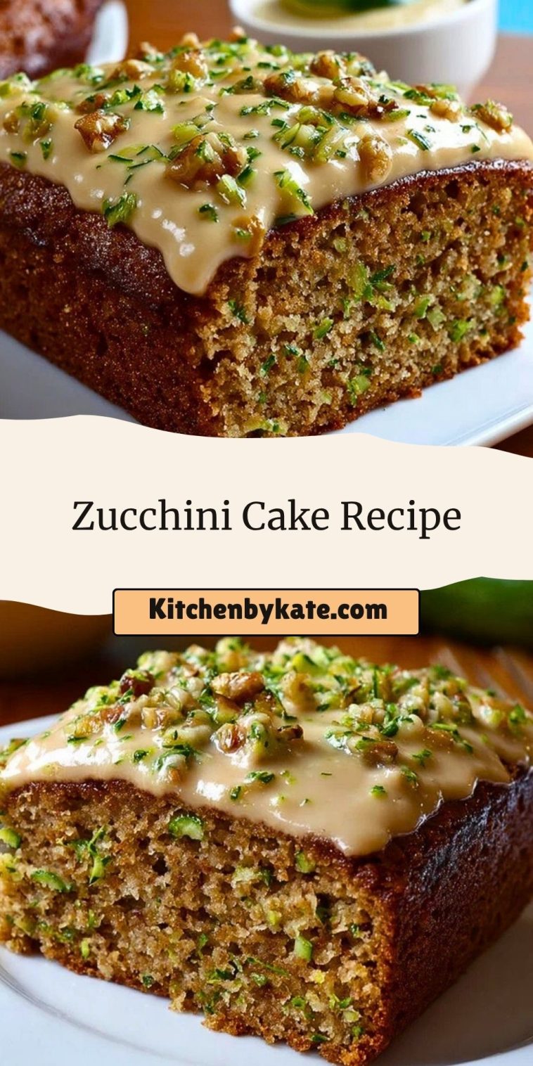 Zucchini Cake Recipe