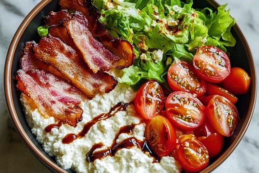 BLT Cottage Cheese Bowl