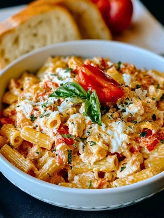 Boursin Cheese Baked Pasta