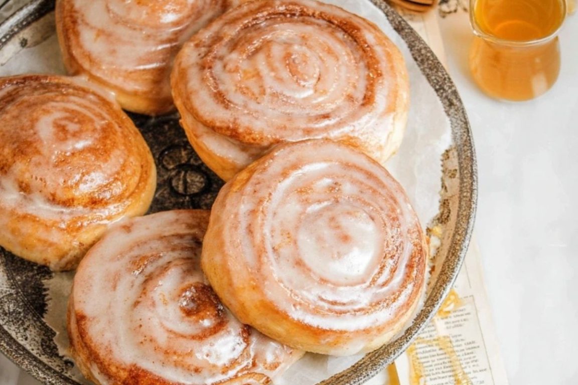 Classic Homemade Honey Buns
