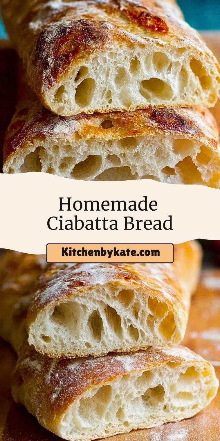 Homemade Ciabatta Bread