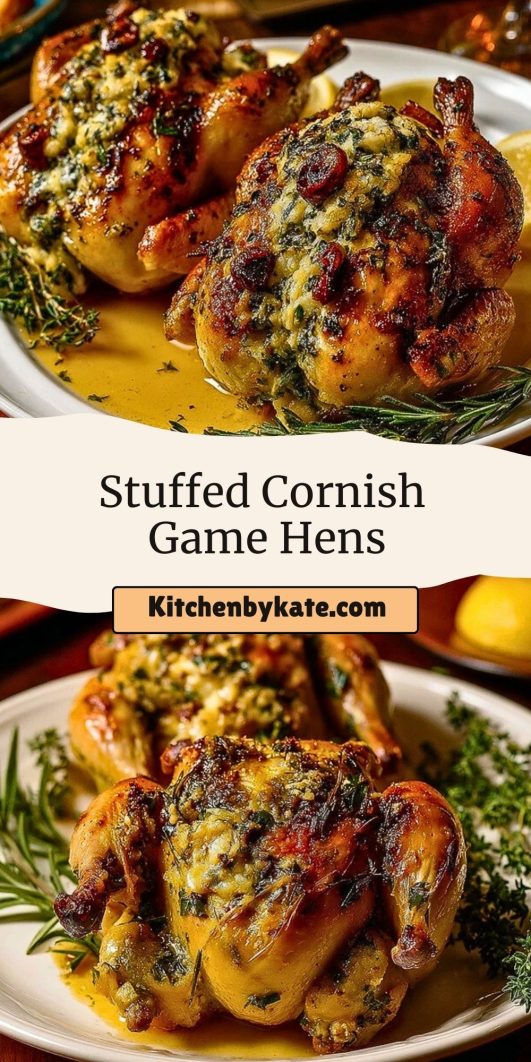 Stuffed Cornish Game Hens