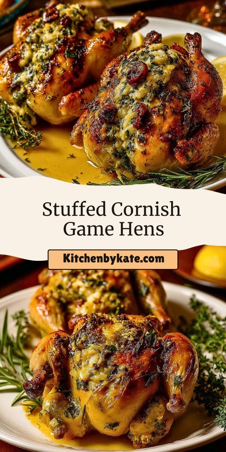 Stuffed Cornish Game Hens