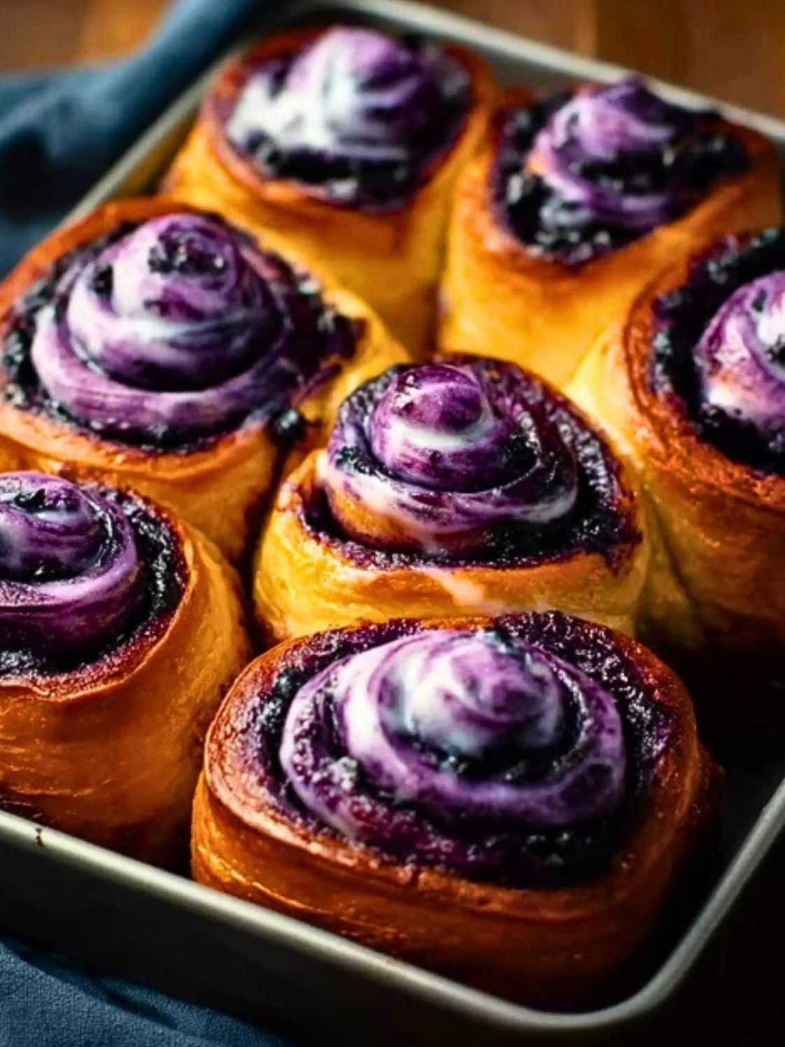 Blueberry Cinnamon Rolls