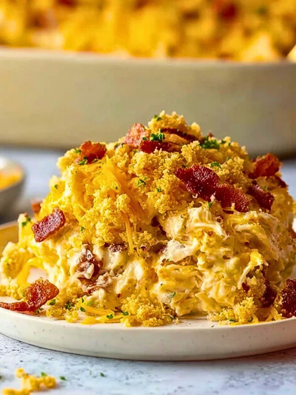 Easy Crack Chicken Casserole