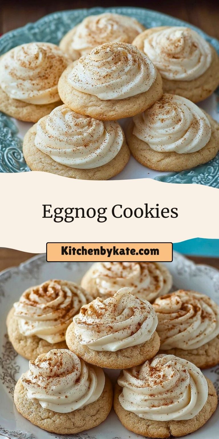 Eggnog Cookies