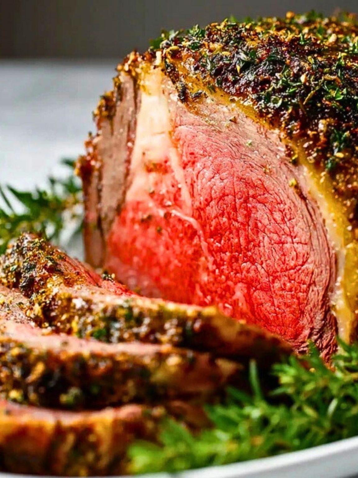 Herb Crusted Prime Rib Roast