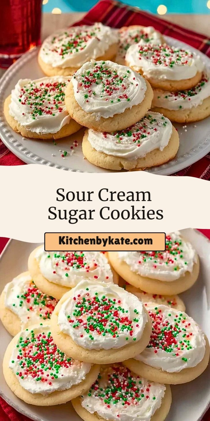 Sour Cream Sugar Cookies