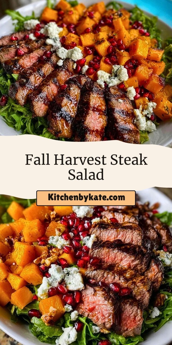 Fall Harvest Steak Salad