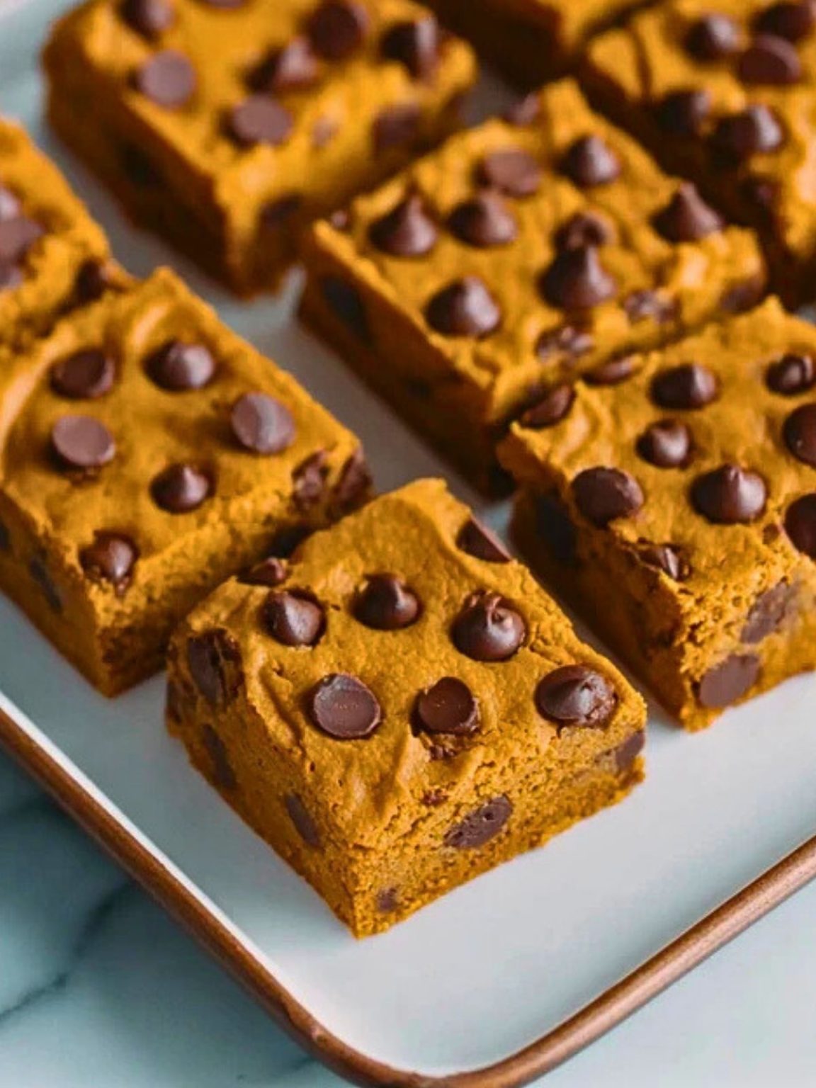 Pumpkin Chocolate Chip Bars
